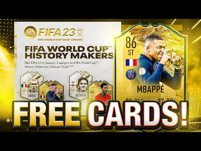 FIFA 23 World Cup History Makers: How to obtain free cards of Mbappe ...