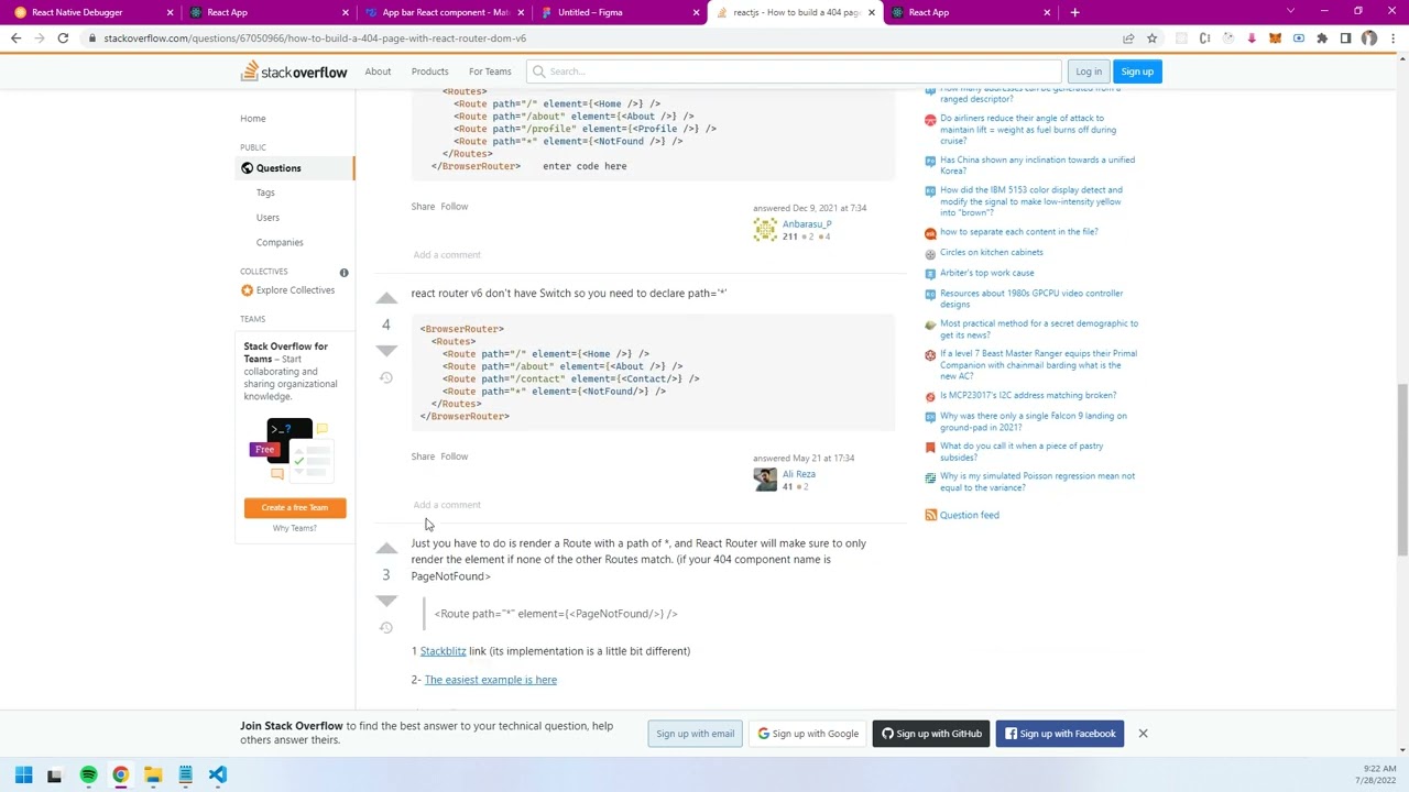 React Router and MUI Appbar