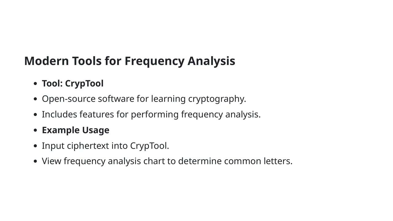 CISSP 3.7.4 Mastering Frequency Analysis: Unveiling Cryptanalytic Methods