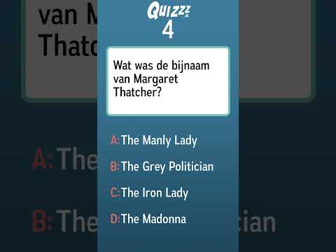 What was Margaret Thatcher's nickname?