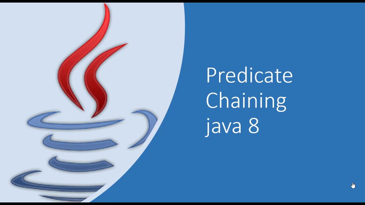 Predicate Chaining in java