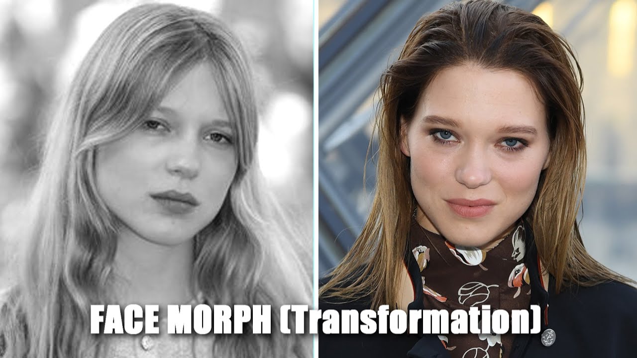 THE EVOLUTION OF LEA SEYDOUX (1985-2022) | FACE MORPH