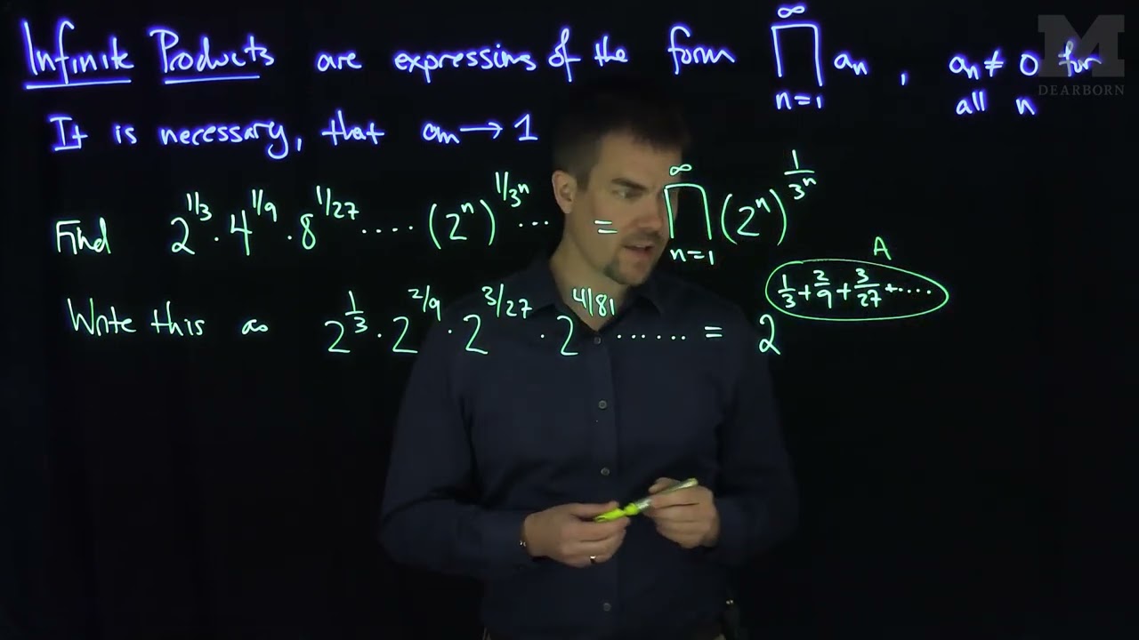 Infinite Products: Example 1