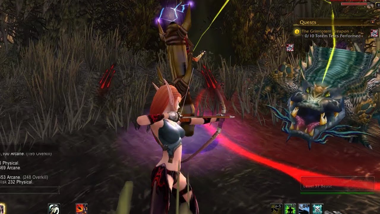 World Of Warcraft Quest Info: The Grimtotem Weapon