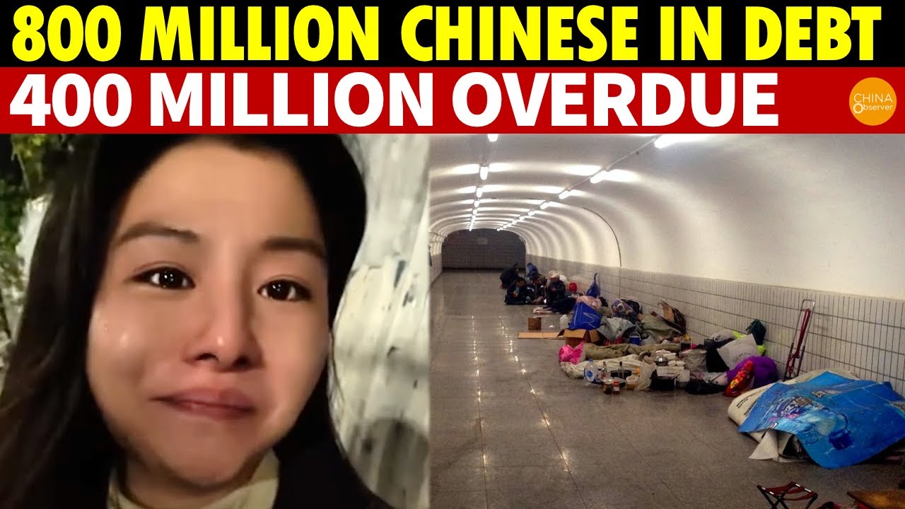 800 Million Chinese in Debt, 400 Million Overdue; Bank Staff Earns Just ...