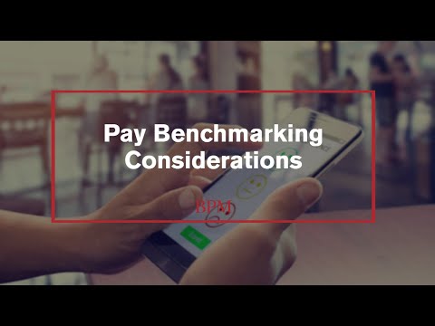 Pay Benchmarking Options & Considerations