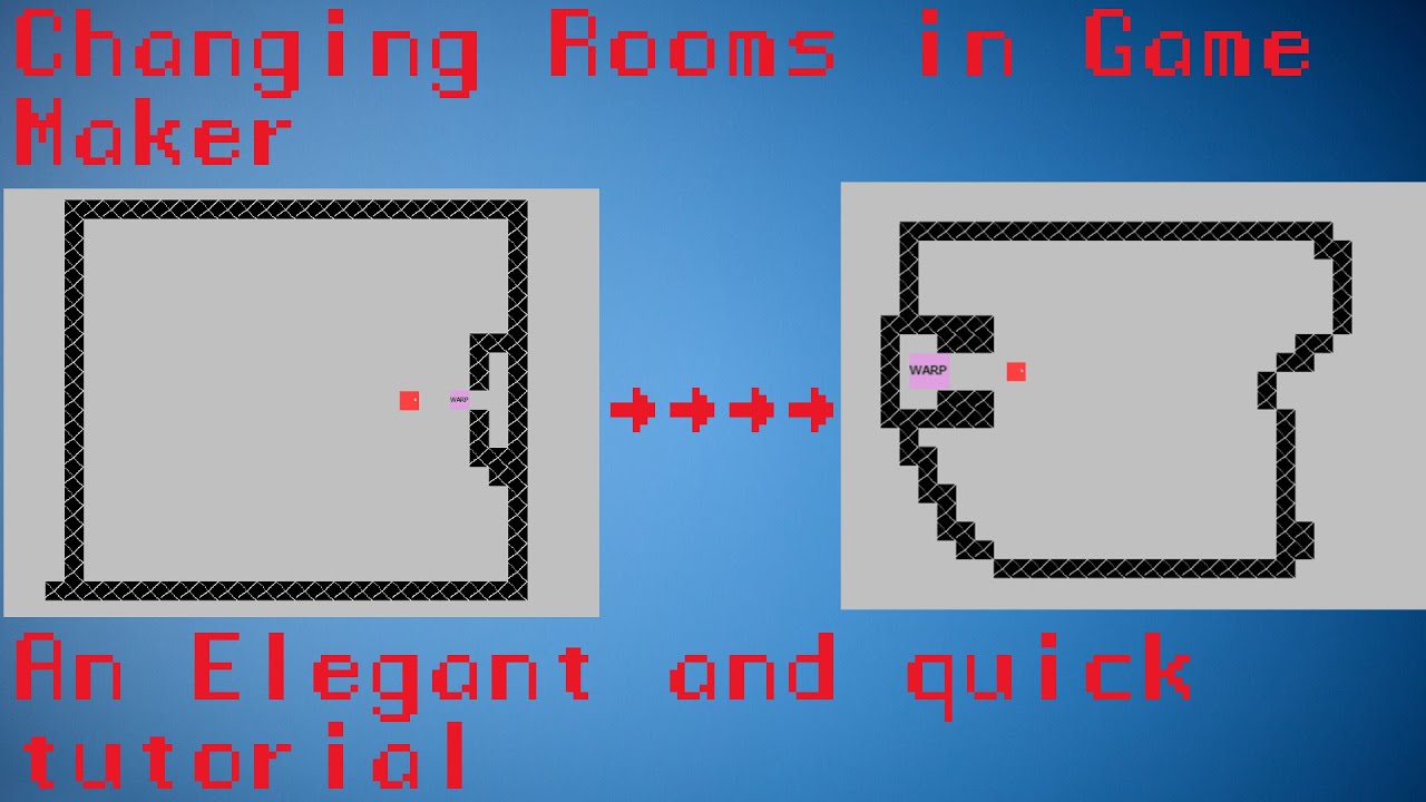 [GAMEMAKER STUDIO 1] Simple & Easy Room Transitions Tutorial