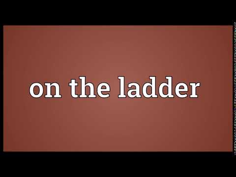 On the ladder Meaning | Wordogram