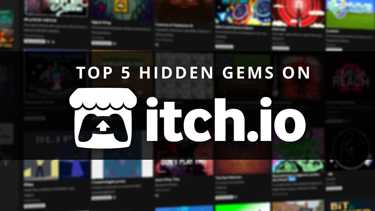 Top 5 HIDDEN GEMS on ItchIO