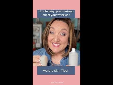 No more cakey makeup in your fine lines!!
