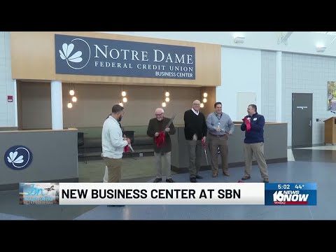 South Bend International Airport celebrates opening of new business center