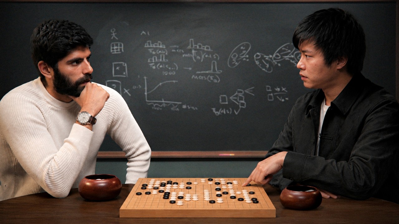 A blackboard lecture on AlphaGo – Eric Jang