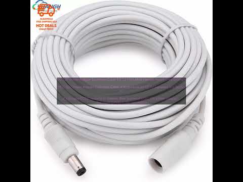 1005002938889349 DC 12V Power Adapter Extension Cable 5 5 2 1mm Male Female Power Cor