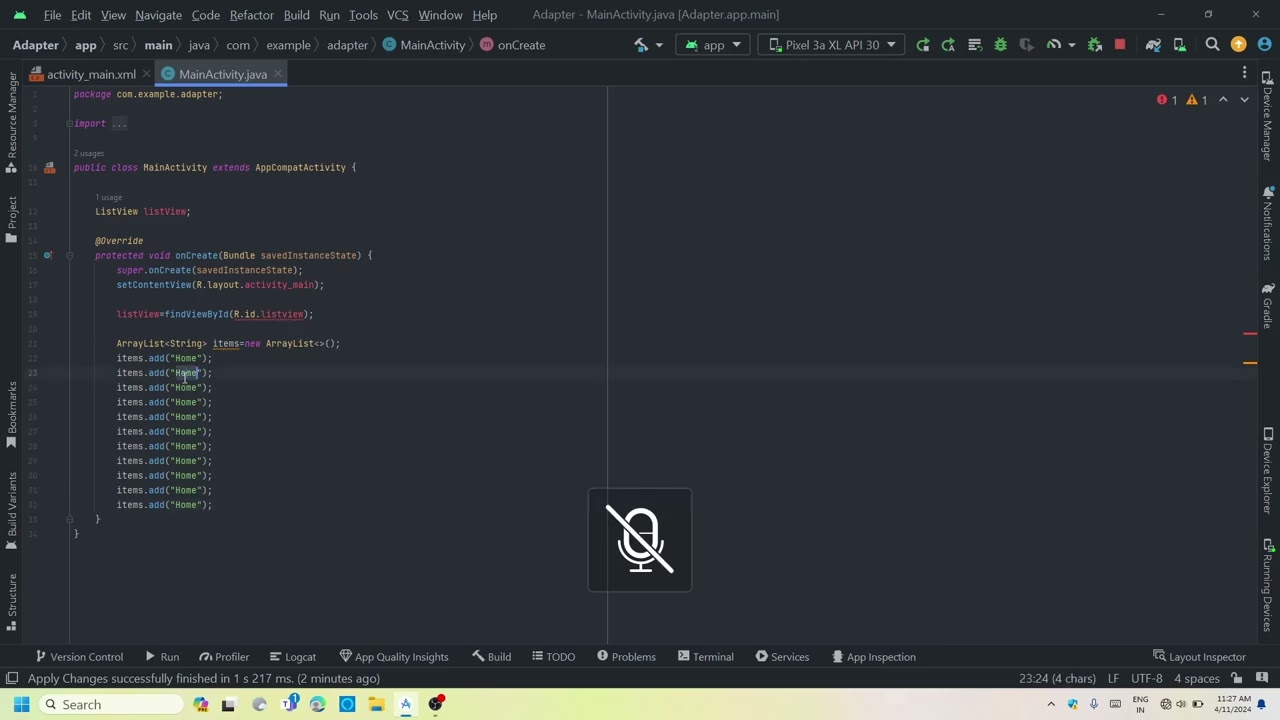 Listview design in android studio| Android listview tutorial @Android_development53