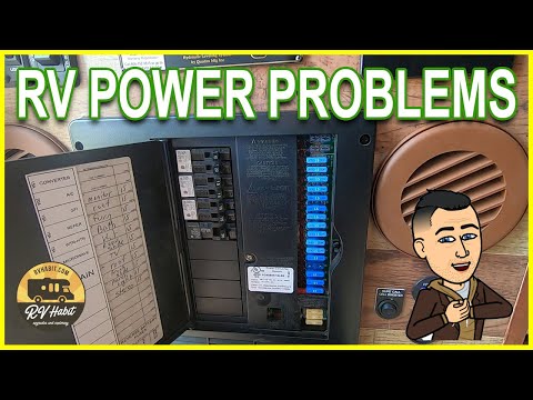 RV Power Problems – RV Electric Troubleshooting – No RV AC Power - RV Power Cord and Power Adapter