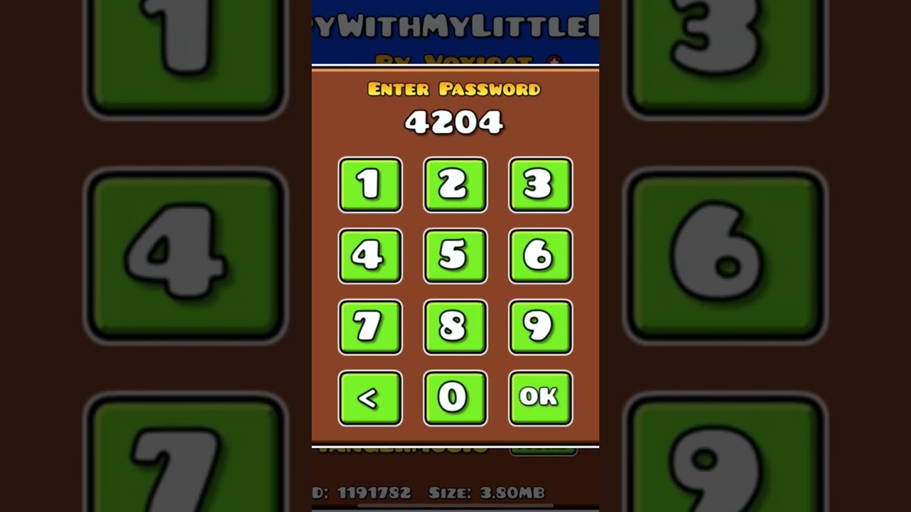 Code to ispywithmylittleeye #gaming #level #geometrydash