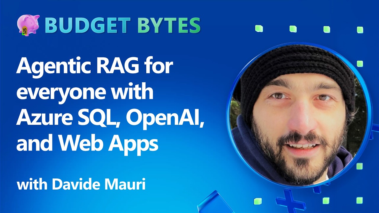 Build an Agentic RAG Solution with Azure SQL, OpenAI, and Web Apps for Under $25!