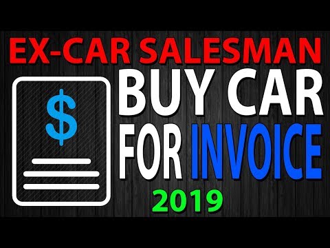 How To Buy A Car For Invoice