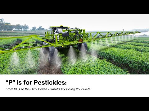 “P” is for Pesticides: From DDT to the Dirty Dozen — here’s what’s poisoning your plate