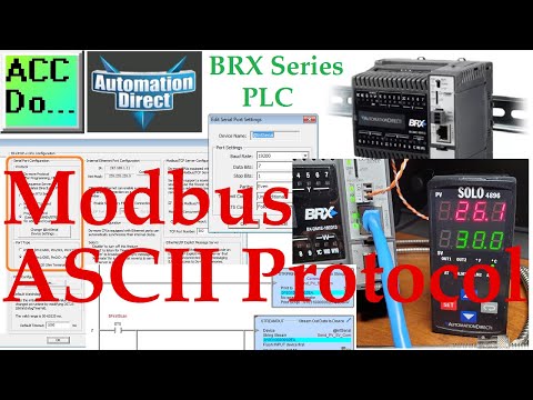 BRX Do-More PLC Modbus ASCII Protocol
