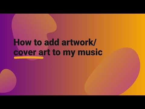 How to add artwork/cover art to my music files