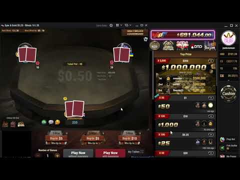 Getting Slapped Quickly In The Spin&Gold On GGPoker Joining With The Daily Freebie Ticket - 16th May