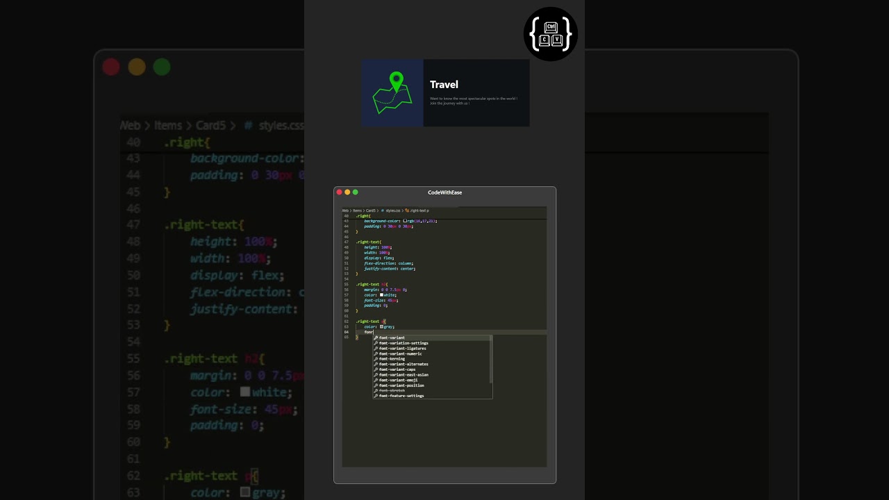 CSS Card 🔥 #animation #coding #python #frontendcourse #programming #code #codeflow #css #codingbat