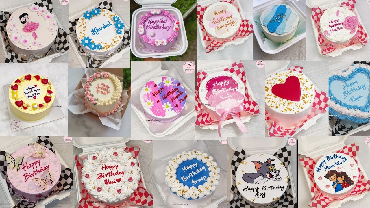 Amazing Bento Cake Designs 2025/Mini Cake Designs/Cake Designs/Bento Cake🍰/Birthday Cake