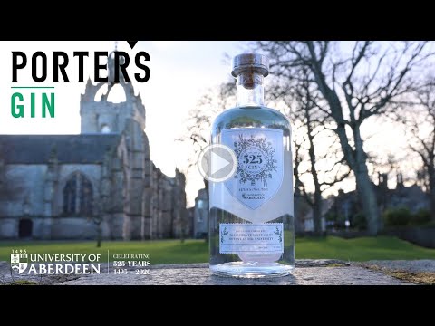 Porter's Gin - The Story Behind the University of Aberdeen 525 Gin