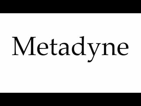 How to Pronounce Metadyne