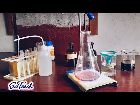 REDOX Titration between KMnO4 and FeSO4. #Chemistry #titration #redox