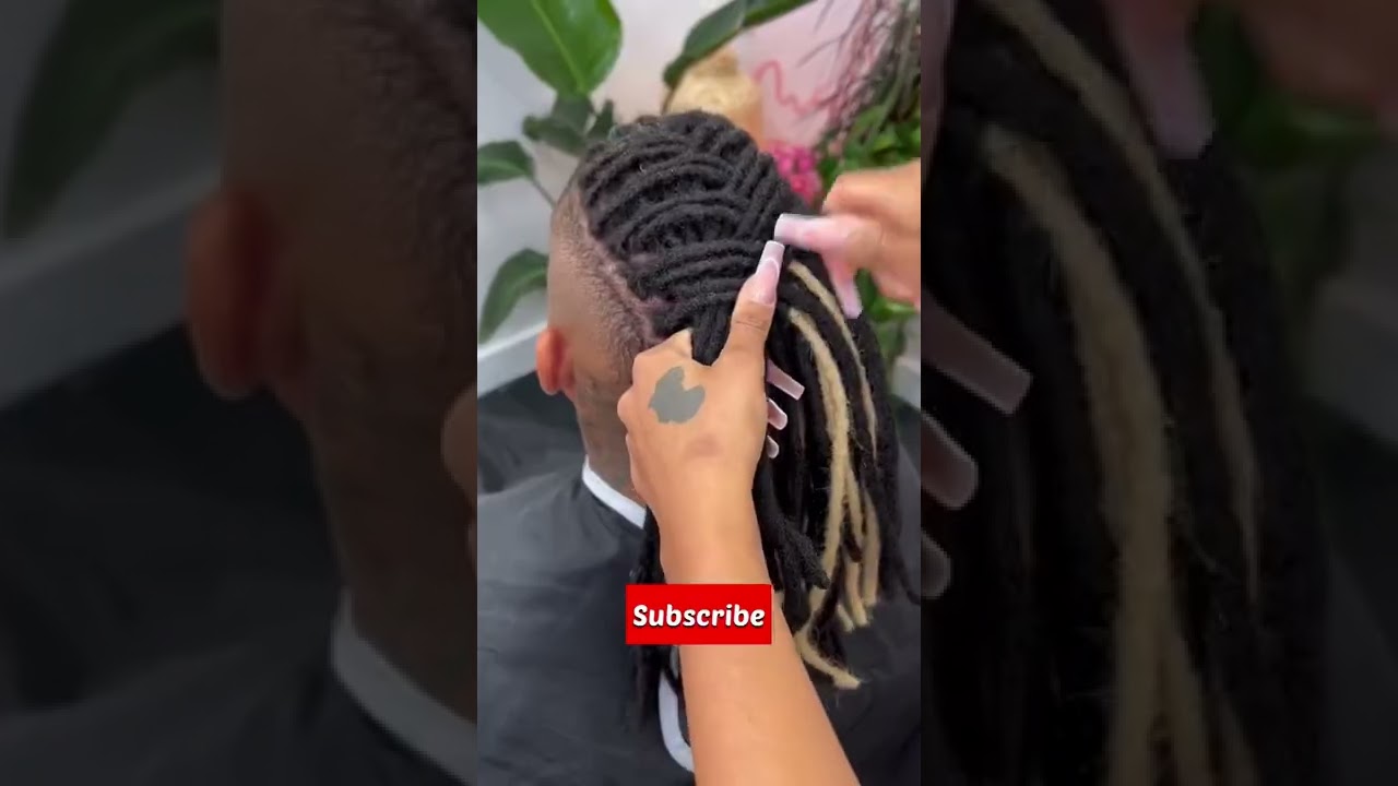 Men locs style