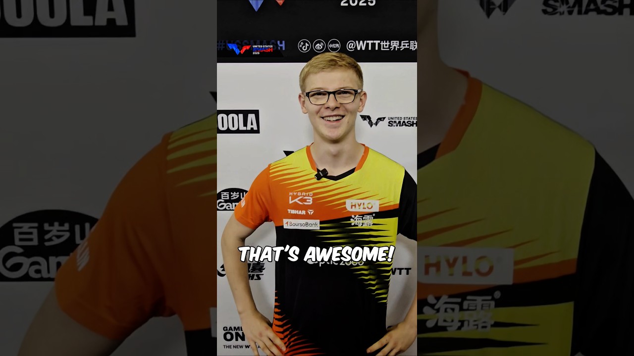 En direct : Félix Lebrun mène face à Patrick Franziska aux WTT ...