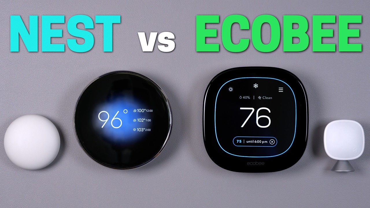 Nest vs Ecobee! The BEST Smart Thermostat is…