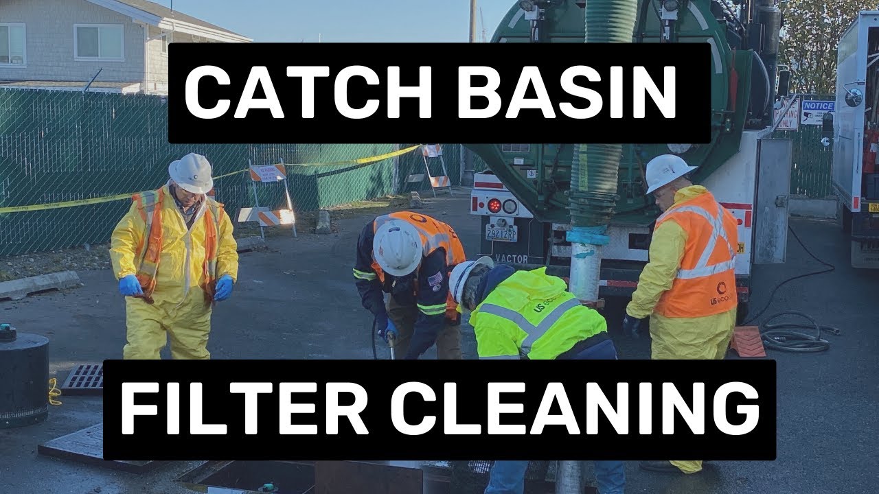 Catch Basin Filter Cleaning