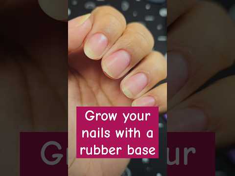 Rubber base gel changed my life!