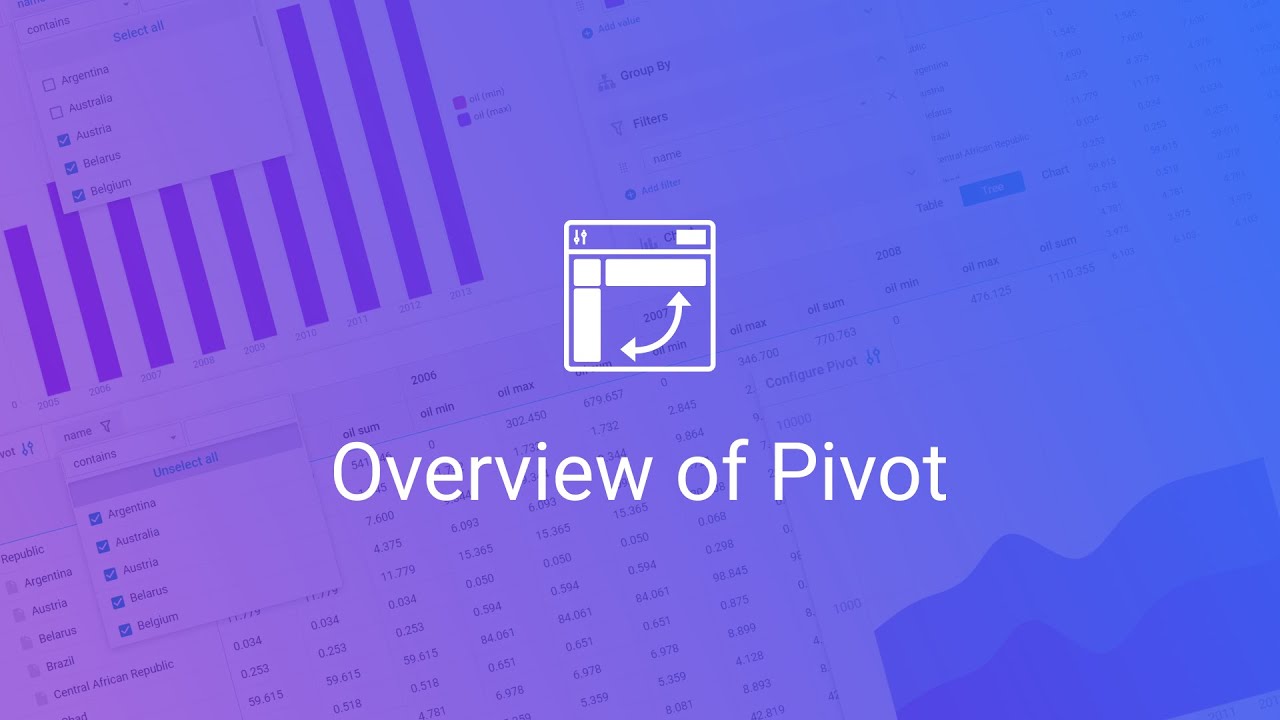 JavaScript Pivot Overview - Webix