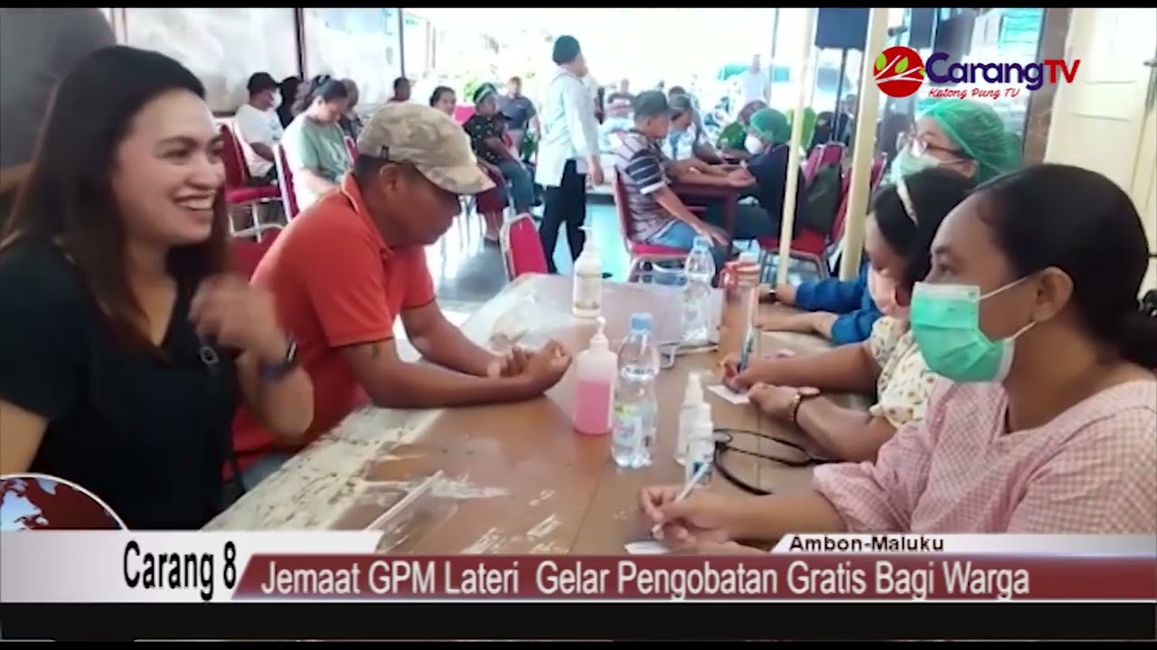 Jemaat GPM Lateri  Gelar Pengobatan Gratis Bagi Warga | Carang TV