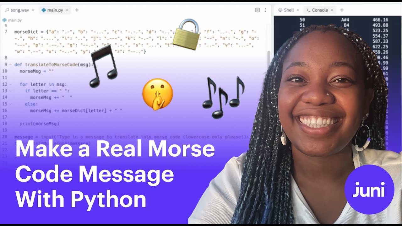 Make a Real Morse Code Message With Python
