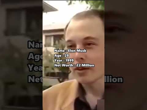 Elon Musk Net worth 1999 - 2023 #shorts #quotes #motivation