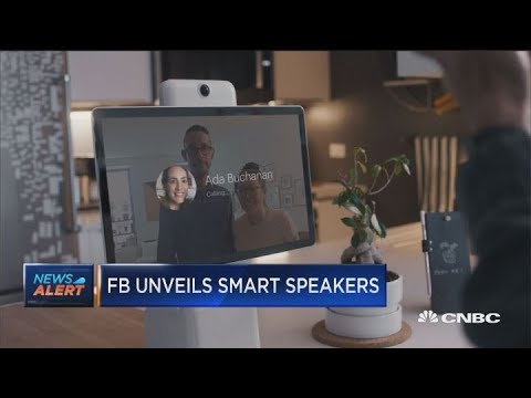 Facebook unveils smart speakers