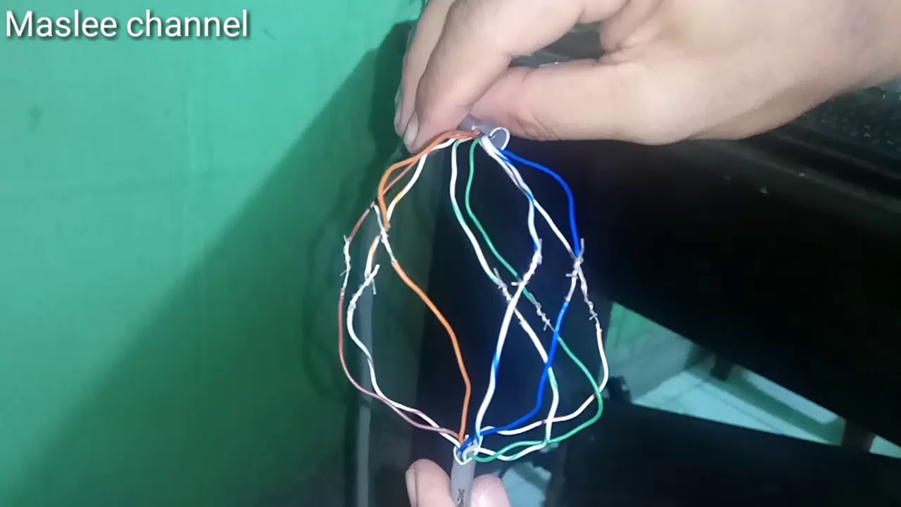 CARA SAMBUNG KABEL LAN INTERNET