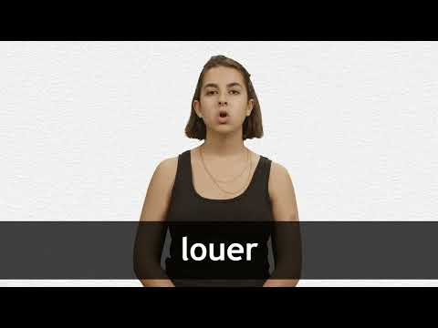 English Translation of “LOUER” | Collins French-English Dictionary