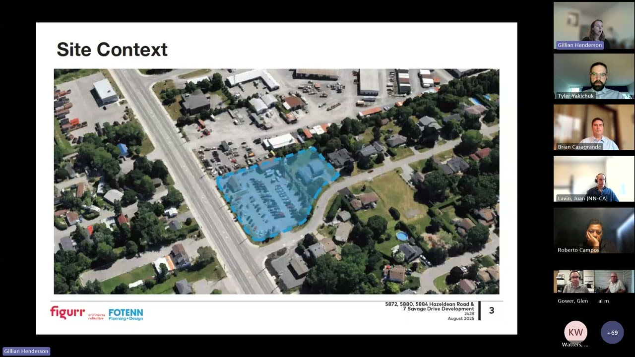 Information meeting: Proposed development at Hazeldean & Savage