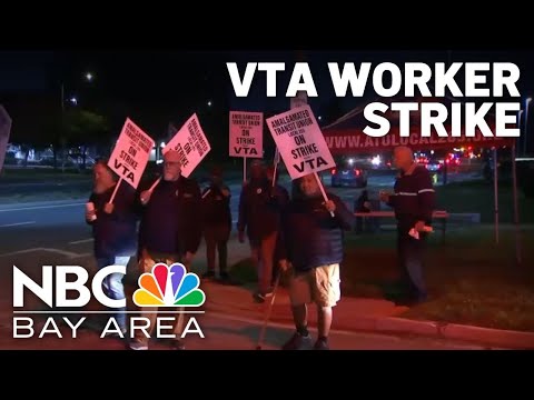No VTA bus or light rail service as workers go on strike