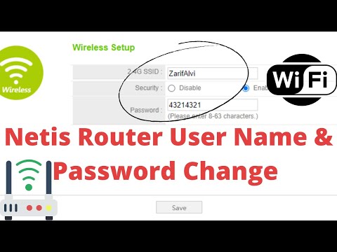 Netis Router Password Change easy way #Natis #Password # User # Change