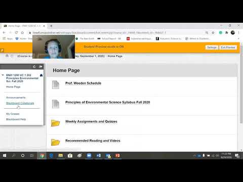 How do I go to a Blackboard collaborate class?