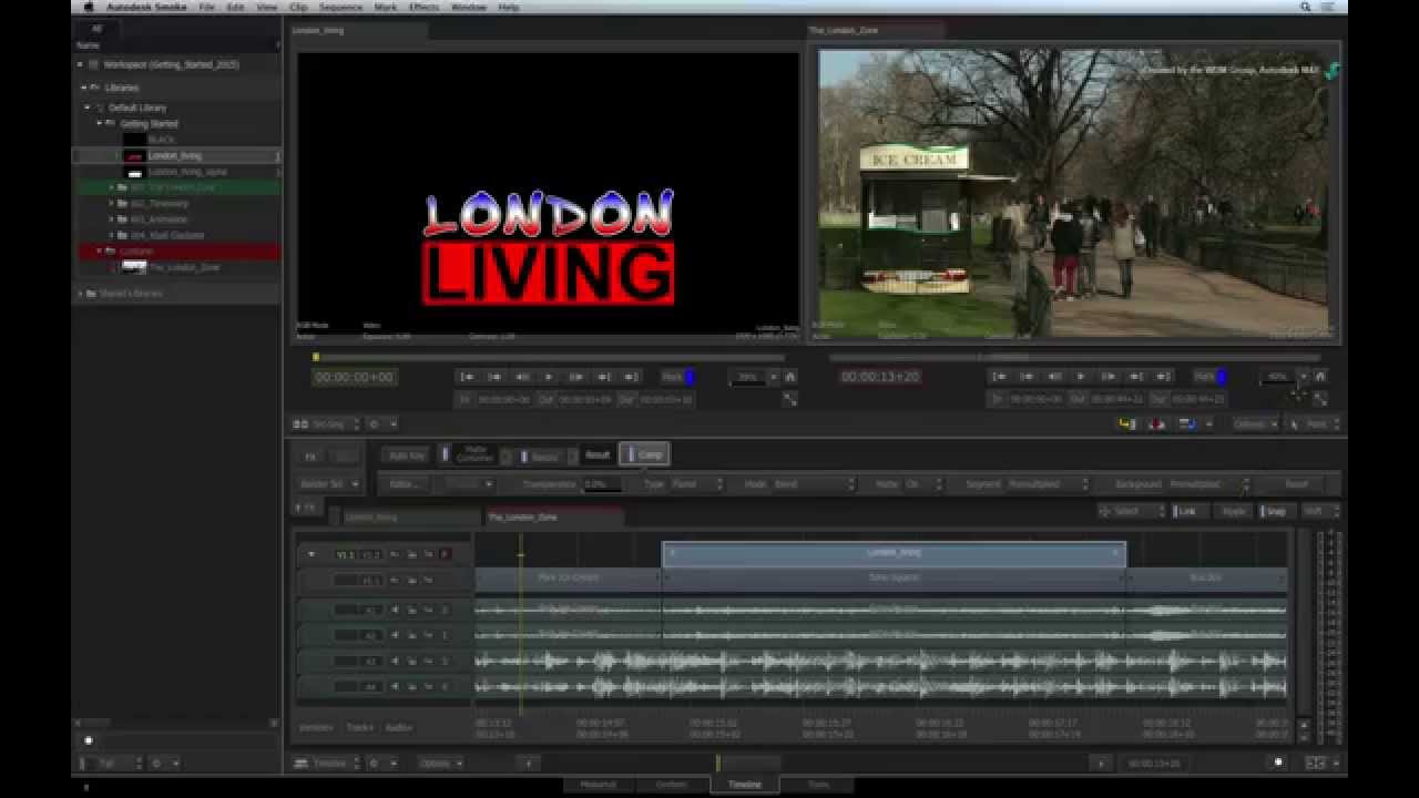 Timeline FX - Keying Separate Alphas with Comp