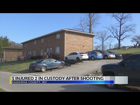 1 injured, 2 in custody in Kanawha County shooting that led to police pursuit in West Virginia