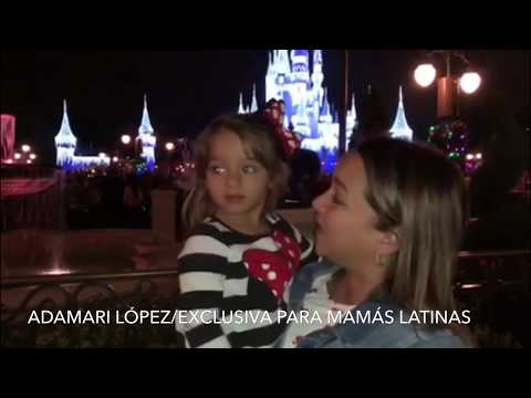 Adamari López: Así disfrutamos de la época navideña con Alaïa en Disney World
